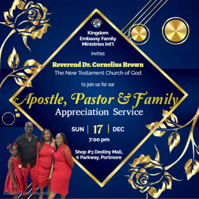 Copy of Rev. Brown | PosterMyWall