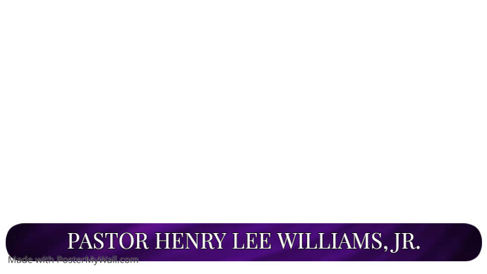 Pastor | Lower Thirds (2) | PosterMyWall