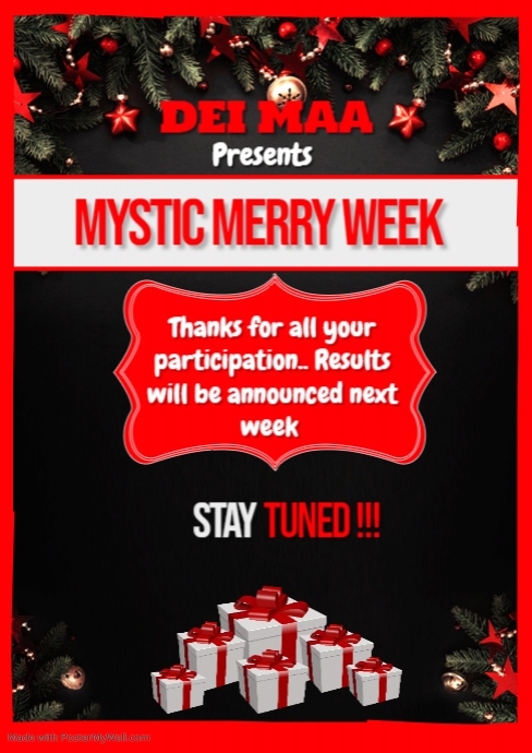 Festive week | PosterMyWall