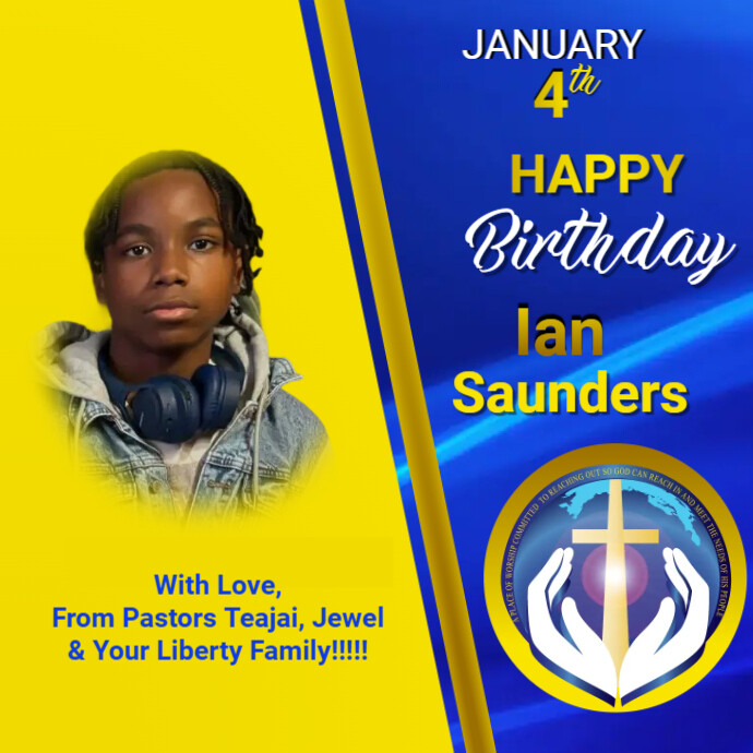 Ian - January 4th | PosterMyWall