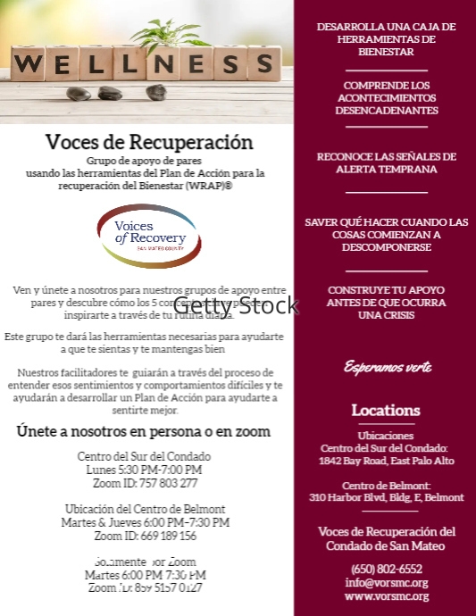 230317 Peer Support Spanish | PosterMyWall