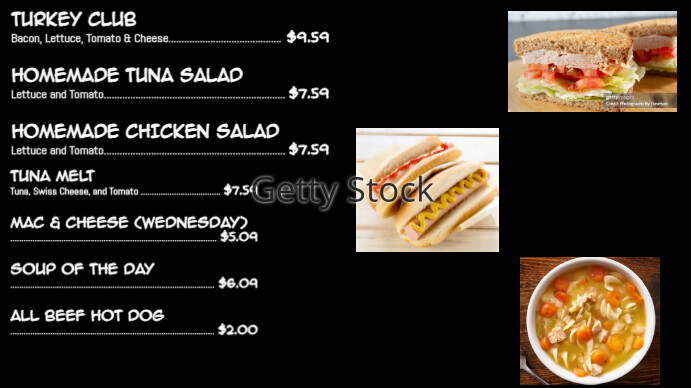 sANDWICHES mERB | PosterMyWall