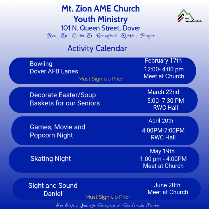 church weekly events schedule | PosterMyWall