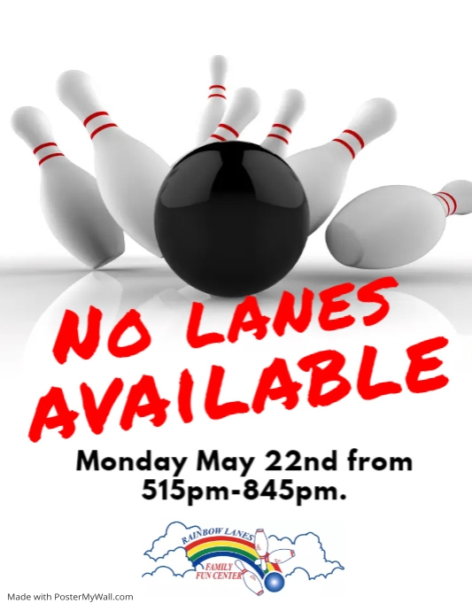 Bowling Flyer Template | PosterMyWall