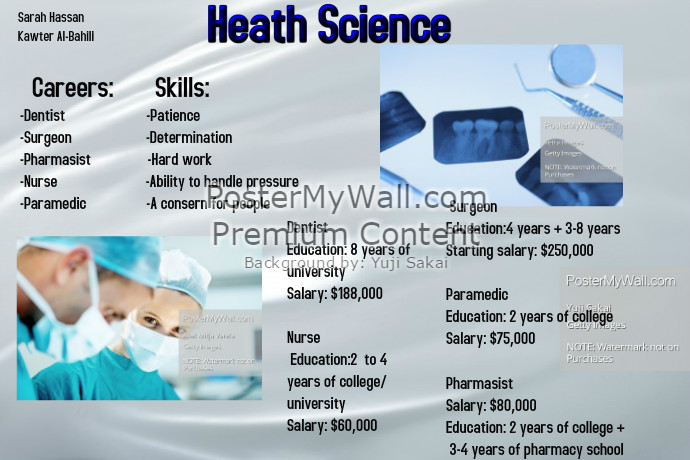 Health Science | PosterMyWall