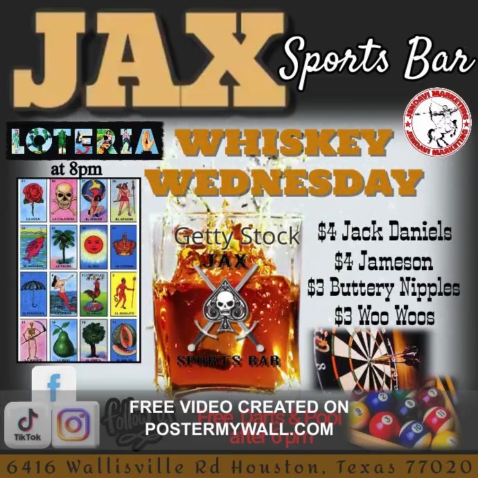 whiskey template | PosterMyWall