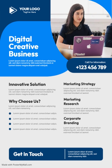 Digital Creative Business Poster | PosterMyWall