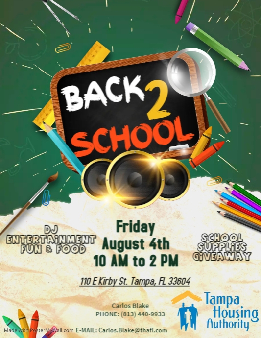 Back 2 school party Instagram story (1) | PosterMyWall