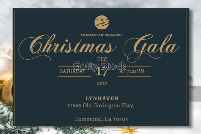 Christmas Gala Announcement | PosterMyWall
