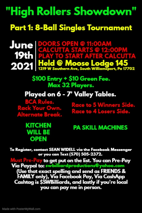 High Rollers Showdown | PosterMyWall