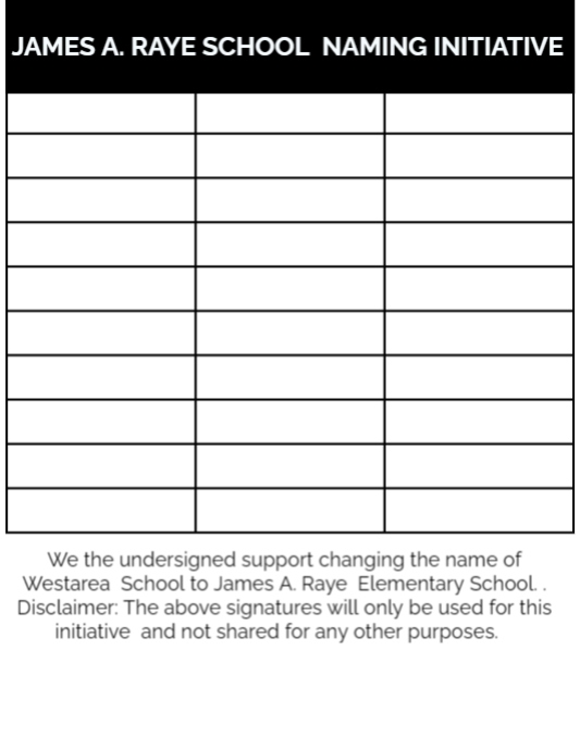 School Petition | PosterMyWall