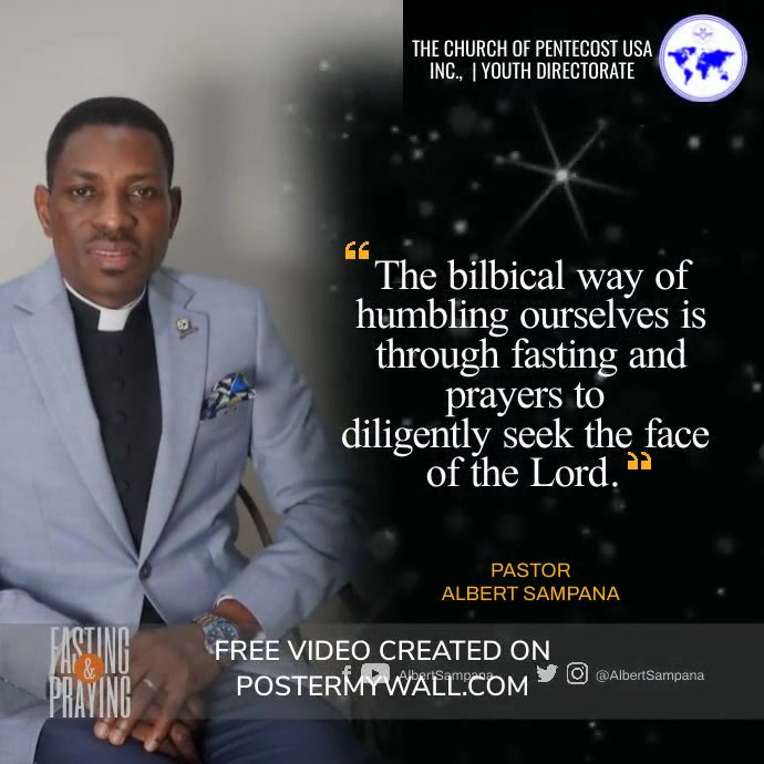 Bishop Fasting Quote Post Template (1) | PosterMyWall