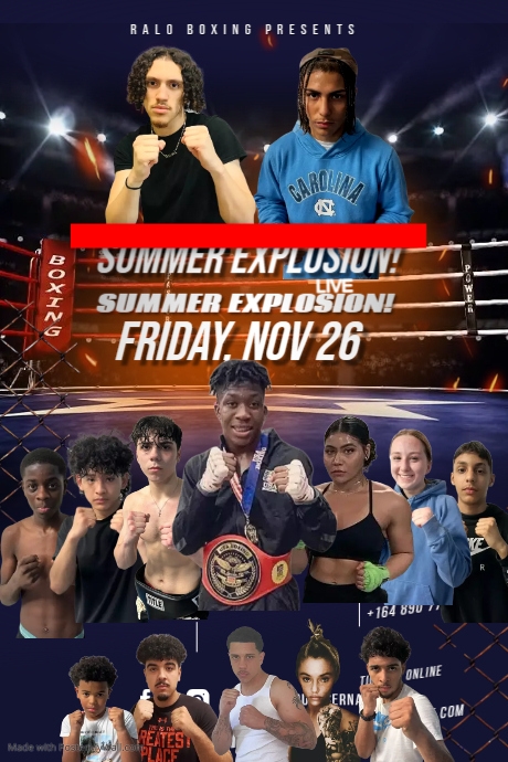 boxing tournament | PosterMyWall