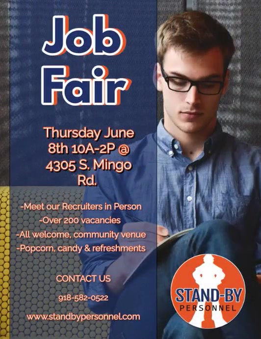 Job Fair Flyer Template | PosterMyWall