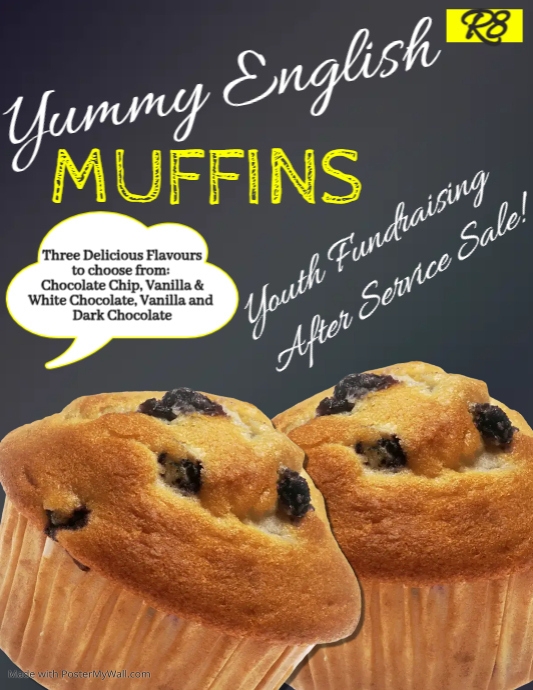Copy of Muffins, Muffins Day | PosterMyWall