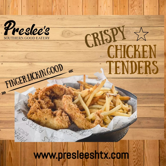 Crispy Chicken | PosterMyWall