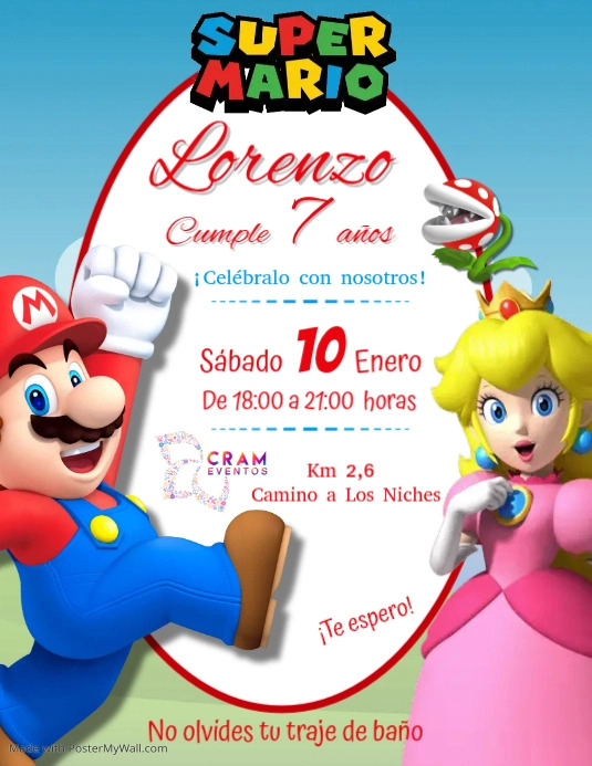 Mario | PosterMyWall