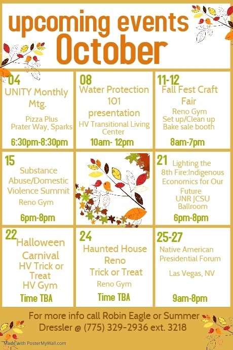 Copy of September Upcoming Events | PosterMyWall