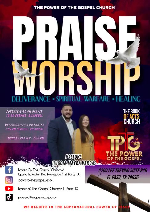 Praise & Worship Friday template | PosterMyWall