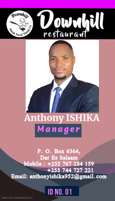 Copy of DH Ishika ID | PosterMyWall