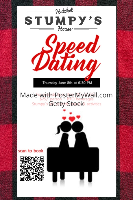 Speed Dating Flyer Template | PosterMyWall