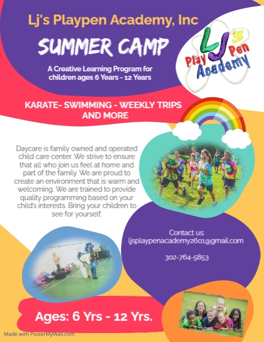 Daycare Preschool Flyer Template | PosterMyWall