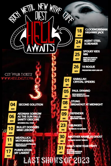 business event monthly schedule | PosterMyWall