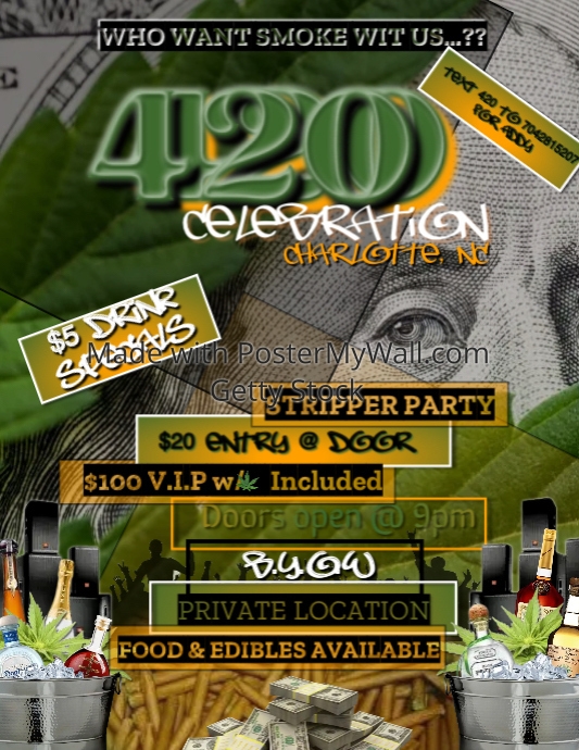 420 Party | PosterMyWall