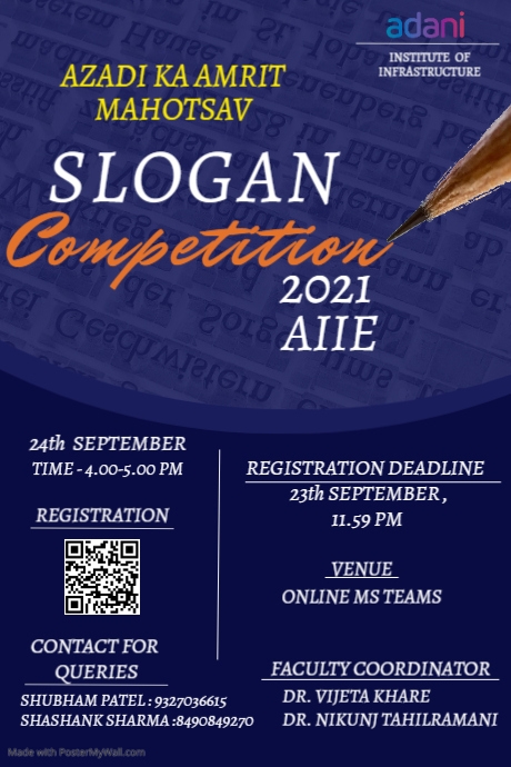 Copy of Writing Contest flyer template | PosterMyWall