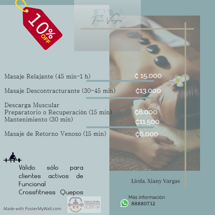 beauty spa massage center advertisement insta | PosterMyWall