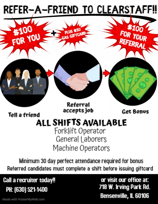 Copy of Refer-A-Friend Program Flyer | PosterMyWall