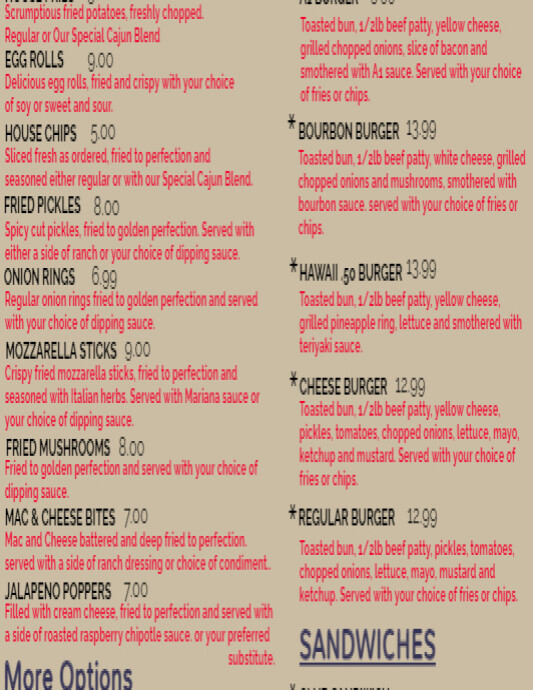 Karaoke Houston Food Menu | PosterMyWall