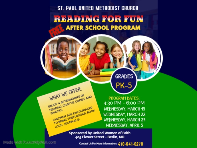 AFTER SCHOOL POSTER TEMPLATE | PosterMyWall