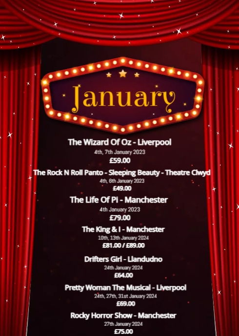 Broadway Game show party invitation (3) | PosterMyWall