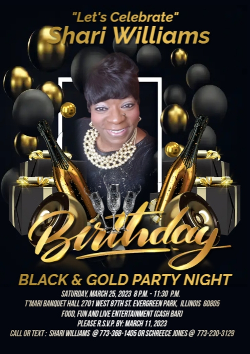 Birthday night club invitation template (1) | PosterMyWall