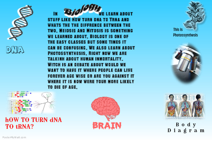 Biology | PosterMyWall