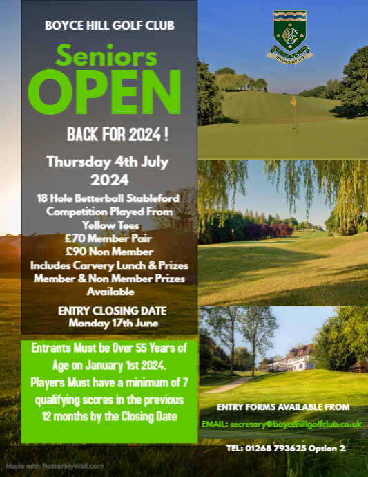 Copy of Charity Golf Tournament Flyer Template | PosterMyWall