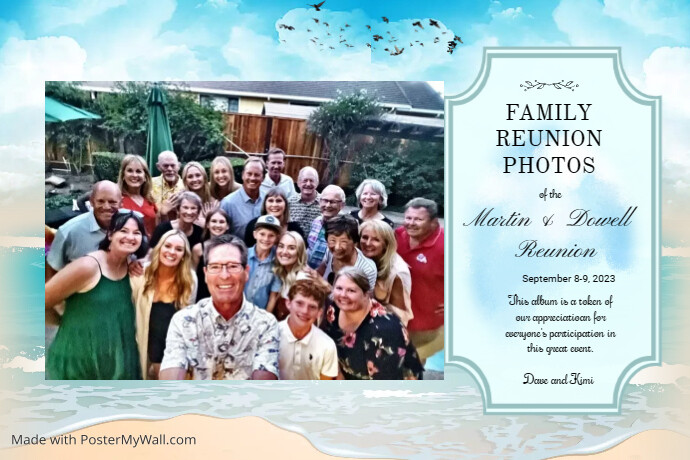 family reunion banner | PosterMyWall
