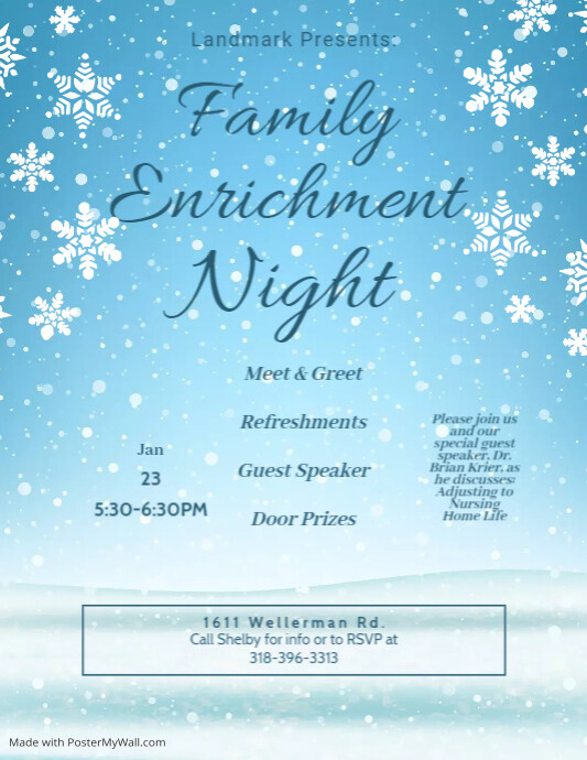 Winter Market Flyer Template | PosterMyWall