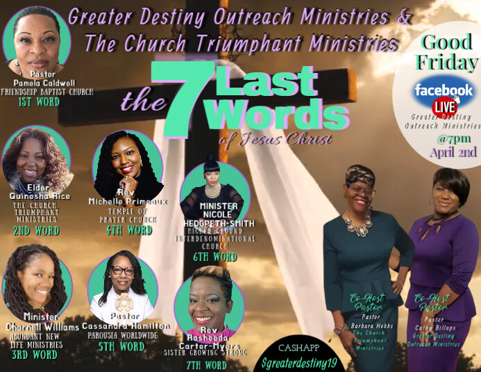 Copy of 7 Last Words | PosterMyWall