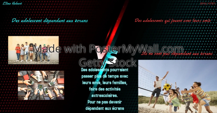 Copy of Copie de versus vs design poster flyer ad template | PosterMyWall