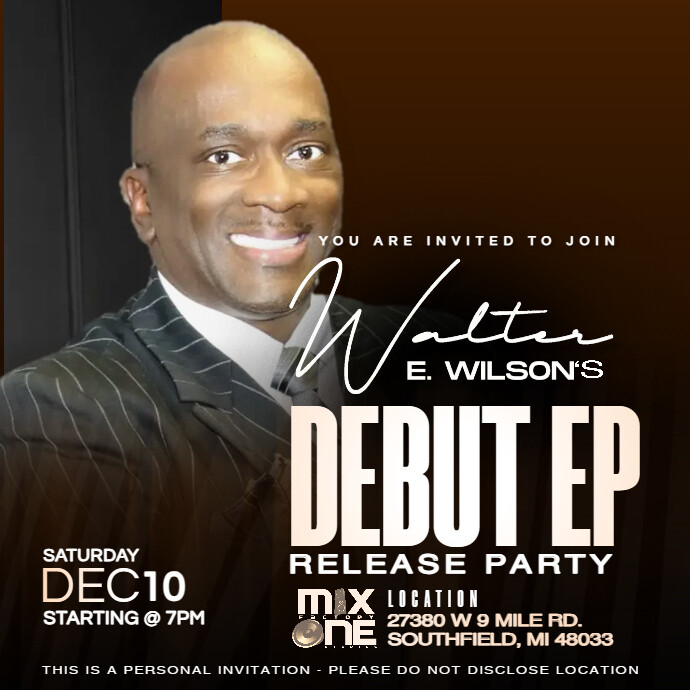 Album Release Flyer | PosterMyWall