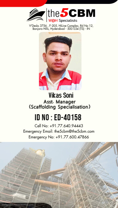 Copy of Vikas Soni | PosterMyWall