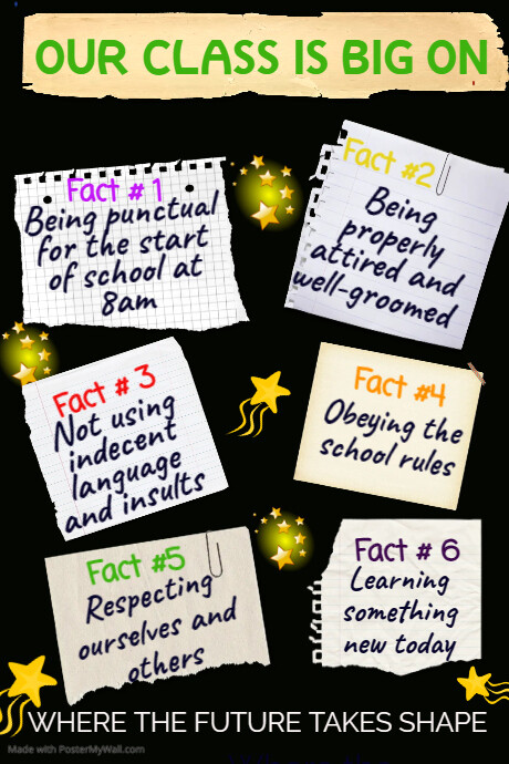 School Poster Design Ideas Template | PosterMyWall