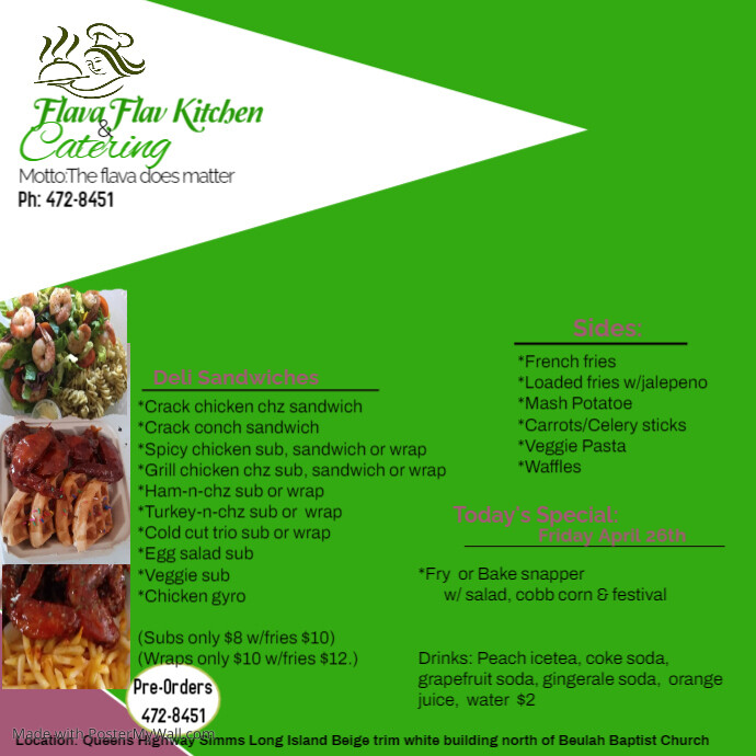 Lunch poster | PosterMyWall