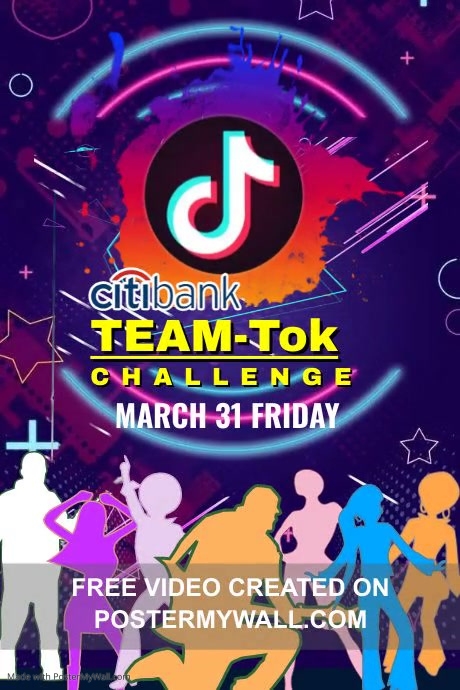 TikTok video template | PosterMyWall