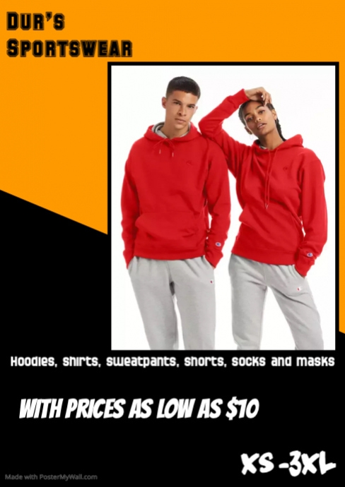 Sports Wear Retail Store | PosterMyWall