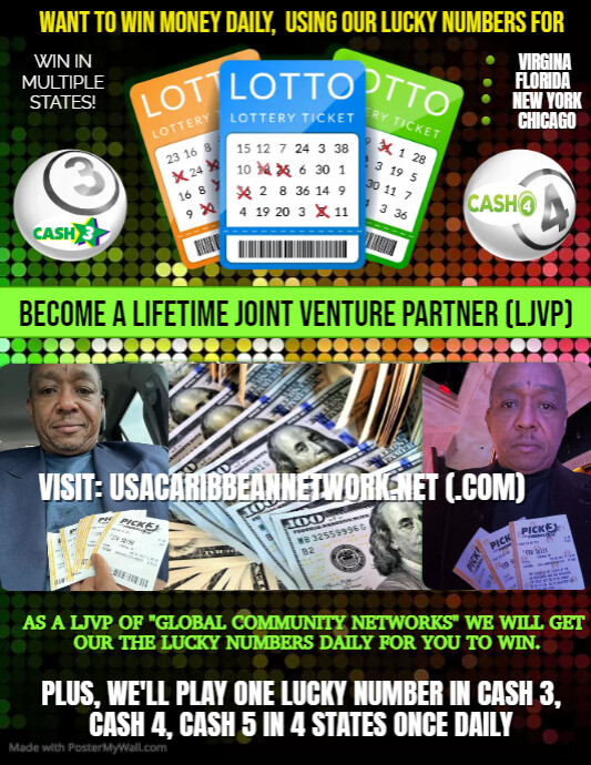 Copy of Win the Lottery | PosterMyWall