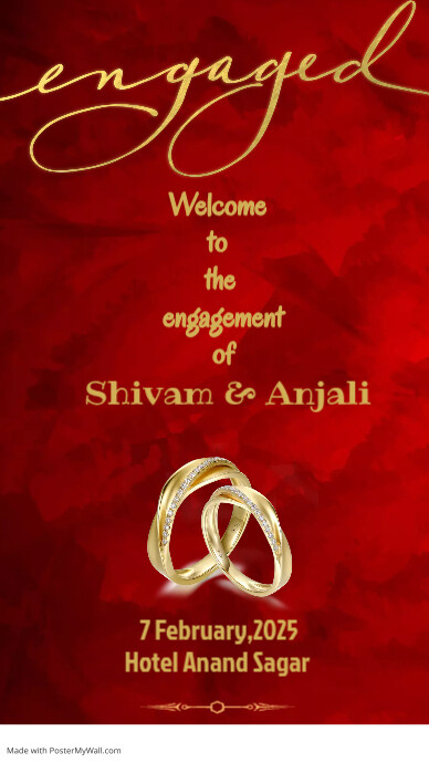 Copy of engaged digital display template | PosterMyWall