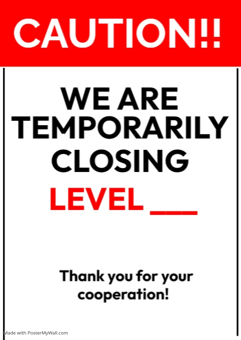 Copy of CLOSED FOR RENOVATION FLYER | PosterMyWall